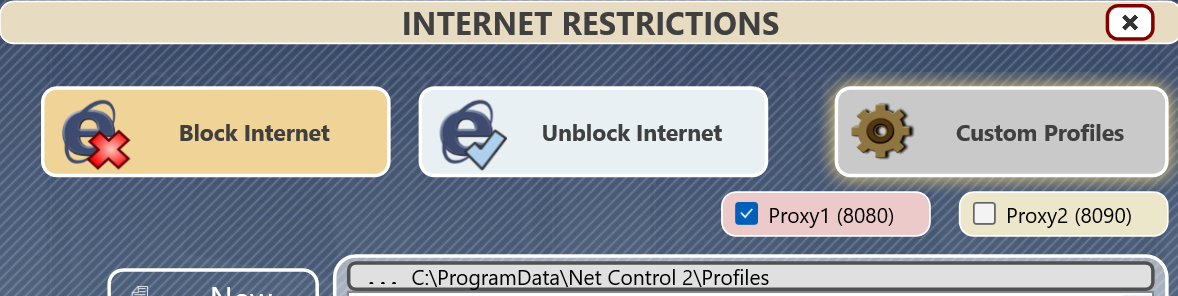 How to setup Web Proxy Server – Net Control ² Knowledge Base